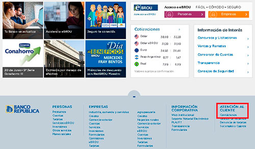 Aviso de Viaje - BROU